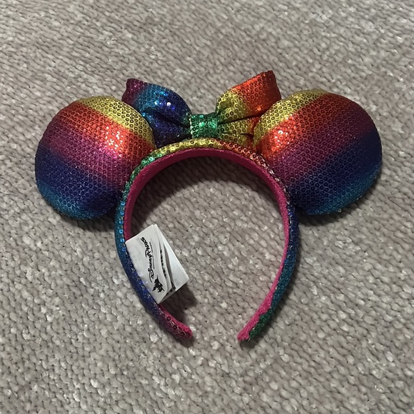 Disney | Accessories | Official Rainbow Mickey Ears | Poshmark